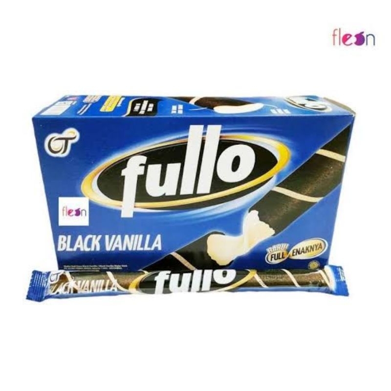 Jual FULLO WAFER ROLL CHOCO BERRY | BLACK VANILLA NETTO 20 PCS X 14 GR ...