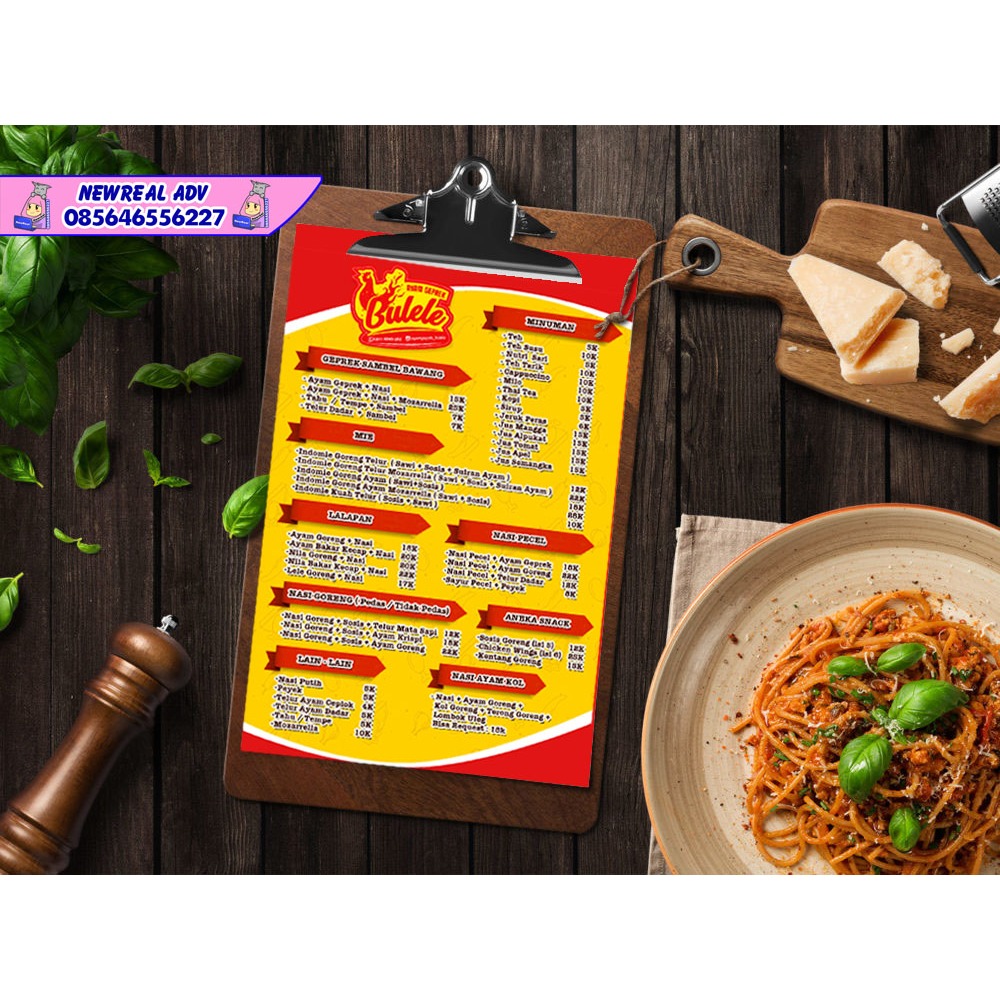 Jual DESAIN BUKU MENU | Shopee Indonesia