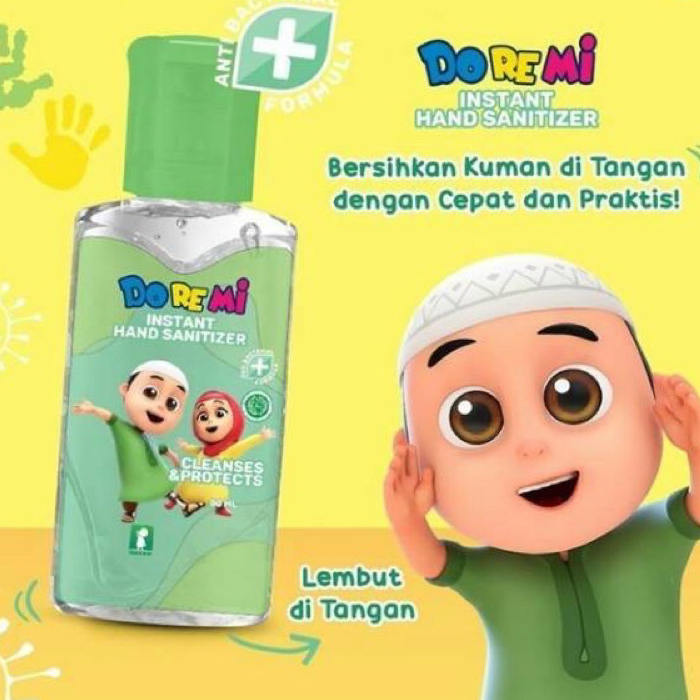 Jual Doremi Hand Sanitizer Karakter Nussa 50ml | Shopee Indonesia