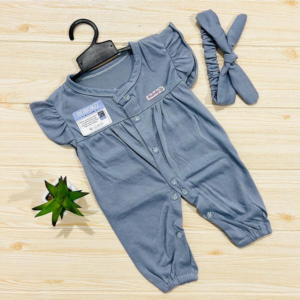 Jual SET Jumper Baby Perempuan FREE Bandana / Romper Bayi Cewek ...