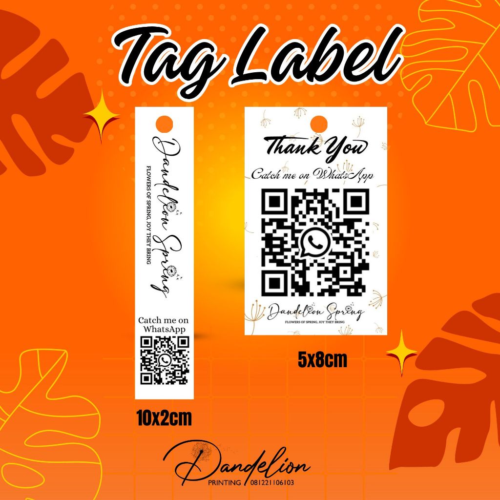 Jual TAG LABEL BUKET / TAG LABEL BAJU / THANK YOU CARD | Shopee Indonesia