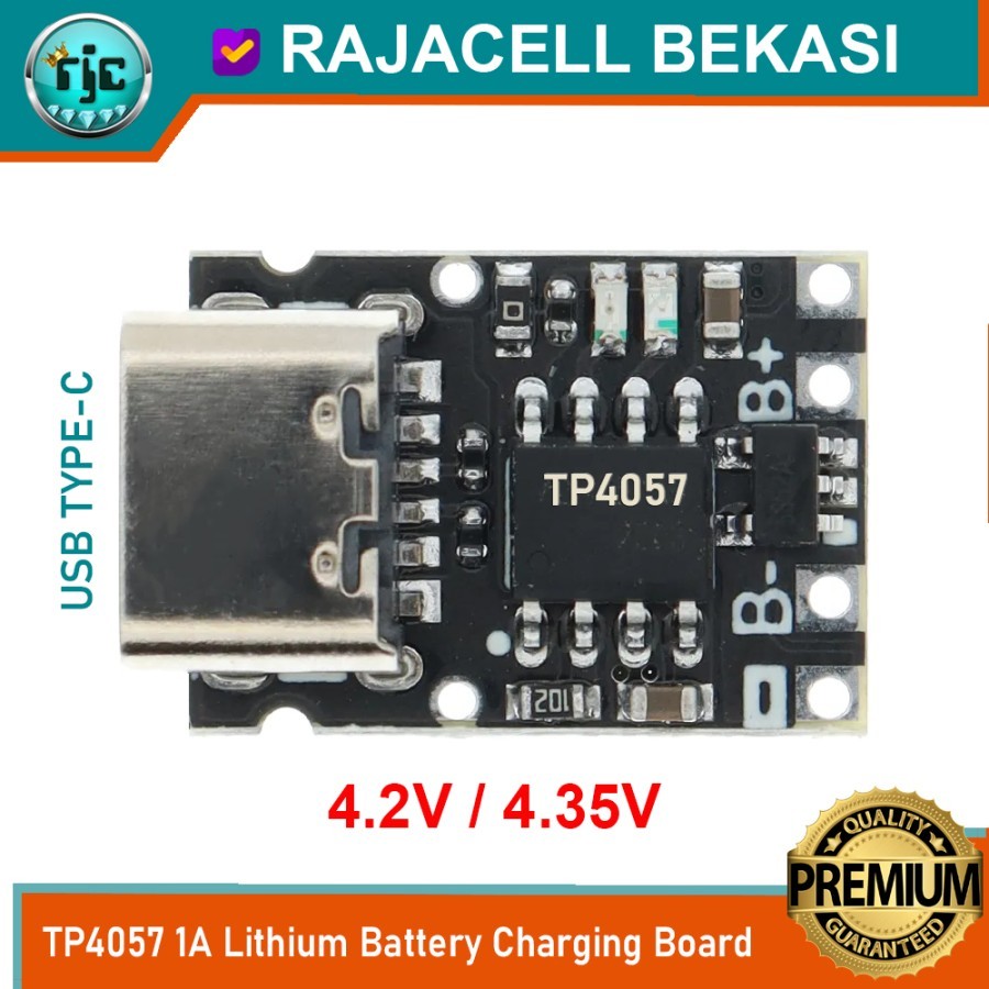 Jual TP4057 1A Lithium Li-ion Battery Charging Protect Board Upgrade ...