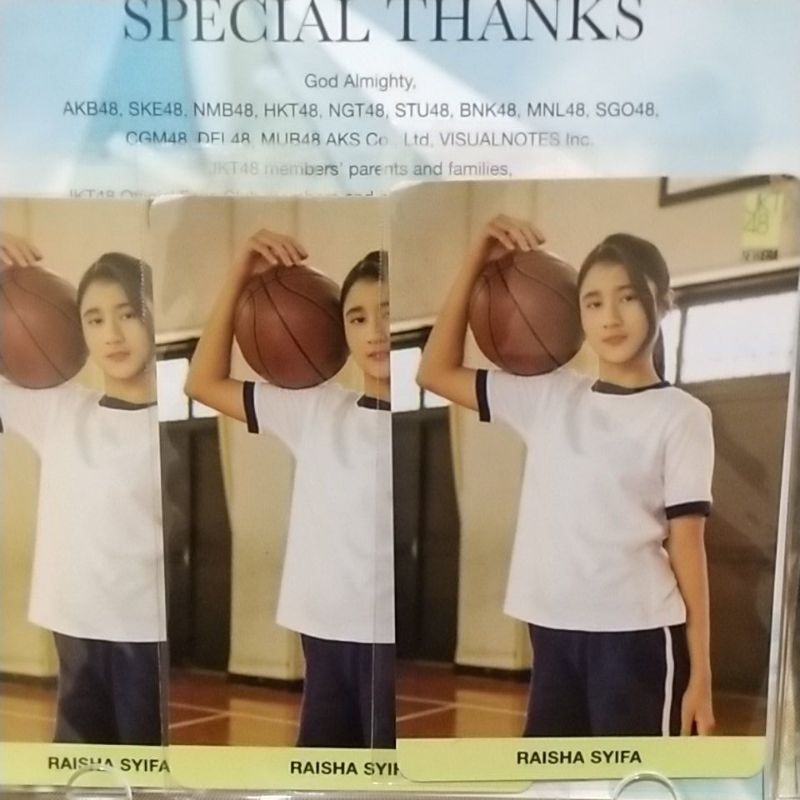 Jual photocard member jkt48 raisha syifa summer tour official | Shopee ...