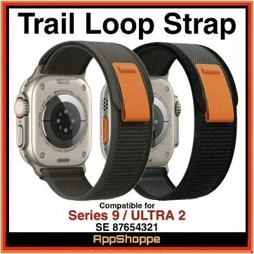 Jual TRAIL LOOP Strap Compatible Series 9 ULTRA 2 SE 87654321 NYLON ...