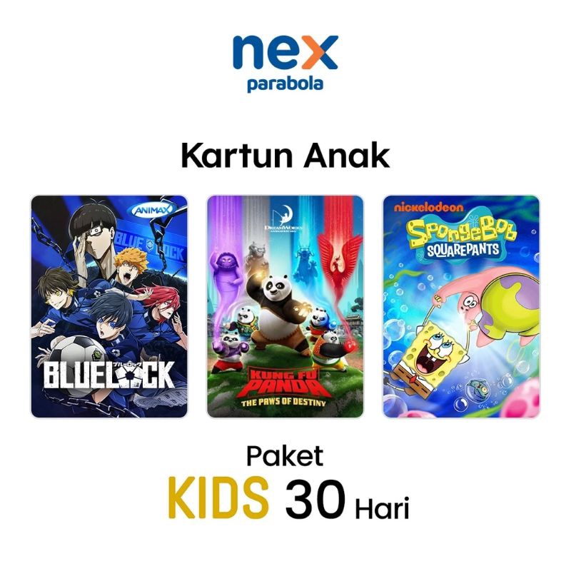 Jual Paket Kids Nex Parabola Paket 12 Nex Parabola | Shopee Indonesia