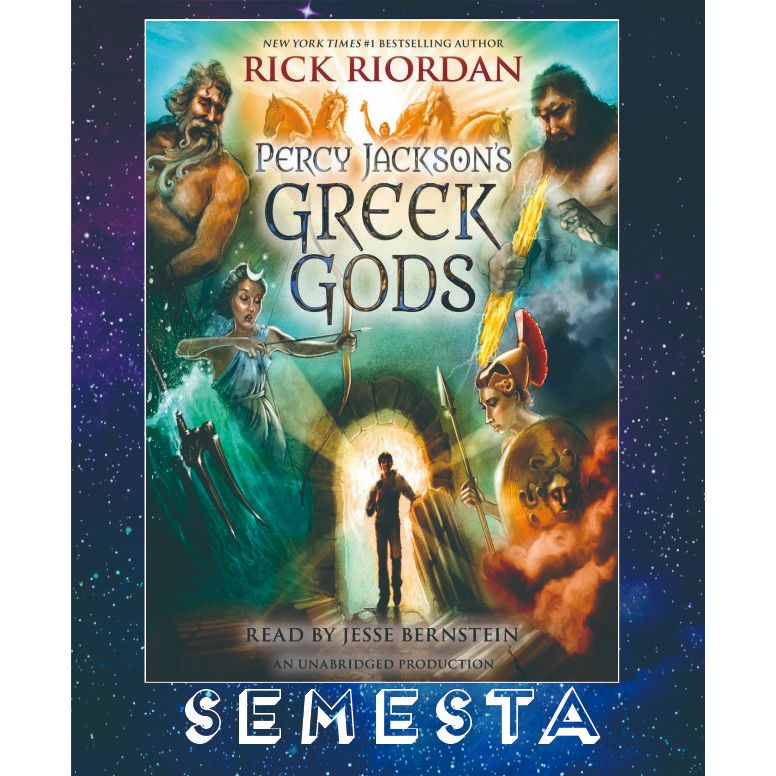 Jual Novel Percy Jackson's : Greek Gods by Rick Riordan (English ...