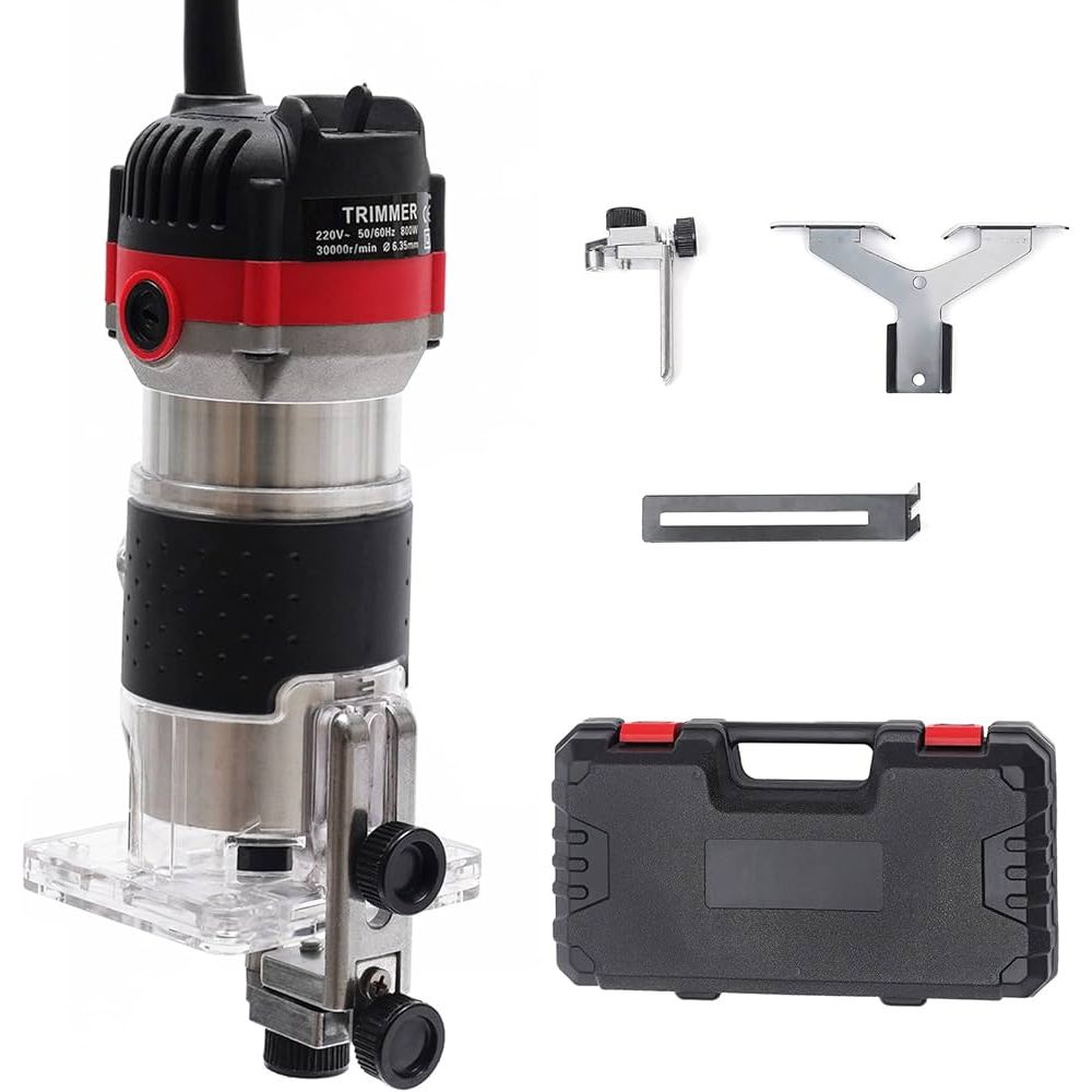 Jual SET + MATA Mesin Trimmer/Profil Makita 3709 - Mesin Kayu 6mm, Daya ...
