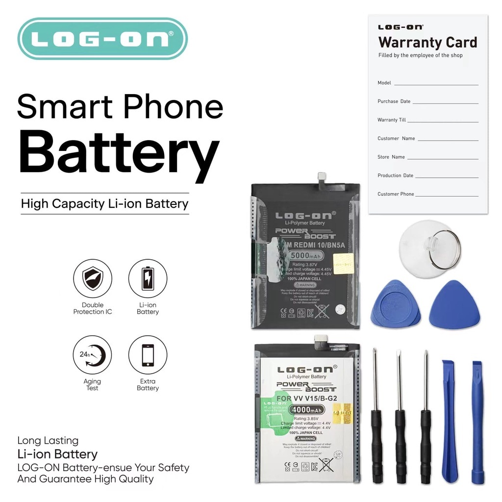 Jual LOG ON BATERAI SAMSUNG NOTE 9 BATRE POWER BOOST BATTERY | Shopee ...