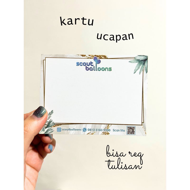 Jual Kartu Ucapan (Free Cetak Tulisan) | Shopee Indonesia