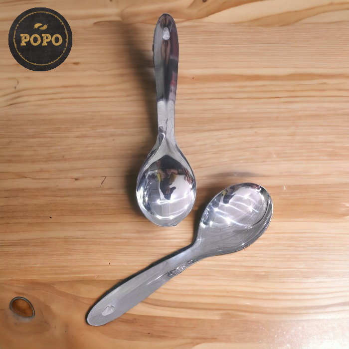 Jual Sendok Centong Stainless Nasi Sayur Lauk Pauk Rice Spoon Kuah Saji ...