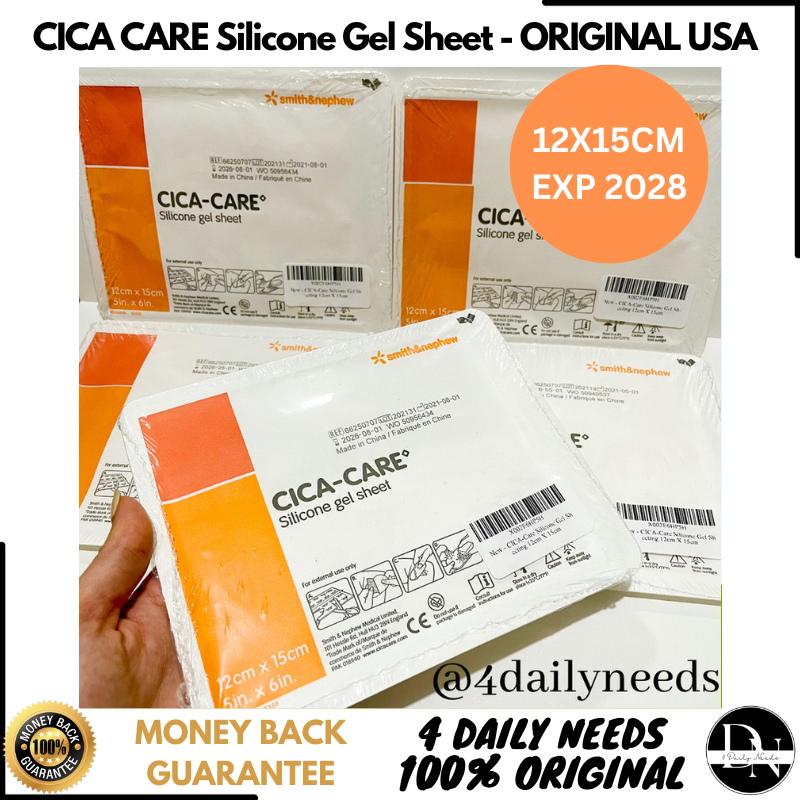 Jual cica care silicone gel menghilangkan bekas luka scar & keloid ...