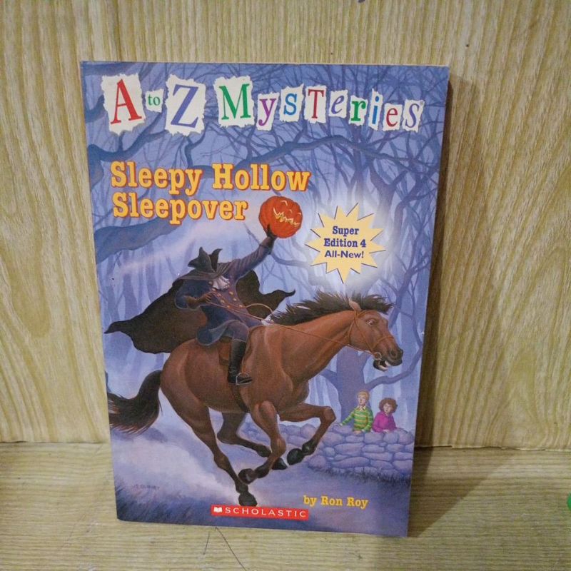 Jual Import : A to Z Mysteries " Sleepy Hollow Sleepover" by Ron Roy ...