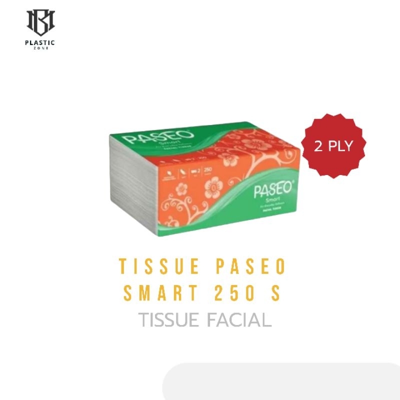 Jual TISSUE PASEO SMART FACIAL 250 SHEETS 2 PLY/TISSUE FACIAL PASEO ...