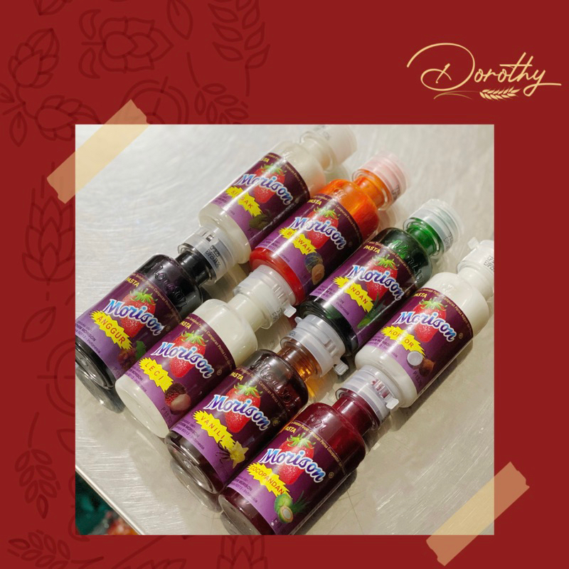 Jual Pasta / Essence / Perisa Makanan Morison Aneka Rasa 50ml | Shopee ...