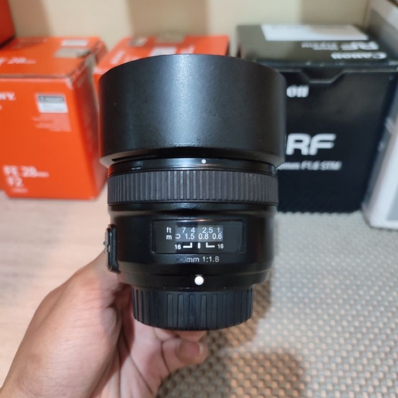 Jual LENSA NIKON YONGNUO 50mm F1.8 - Lensa Fix Nikon - Lensa Yongnuo ...