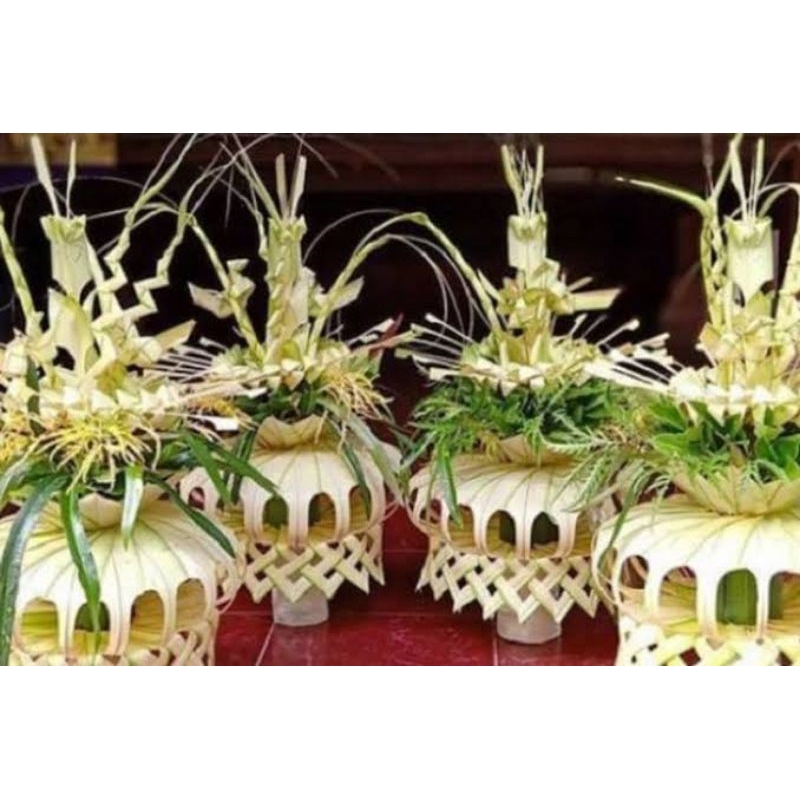 Jual JANUR KUNING ASLI KEMBAR MAYANG DAN KEMBANG MAYANG 1 SET 4 PCS ...