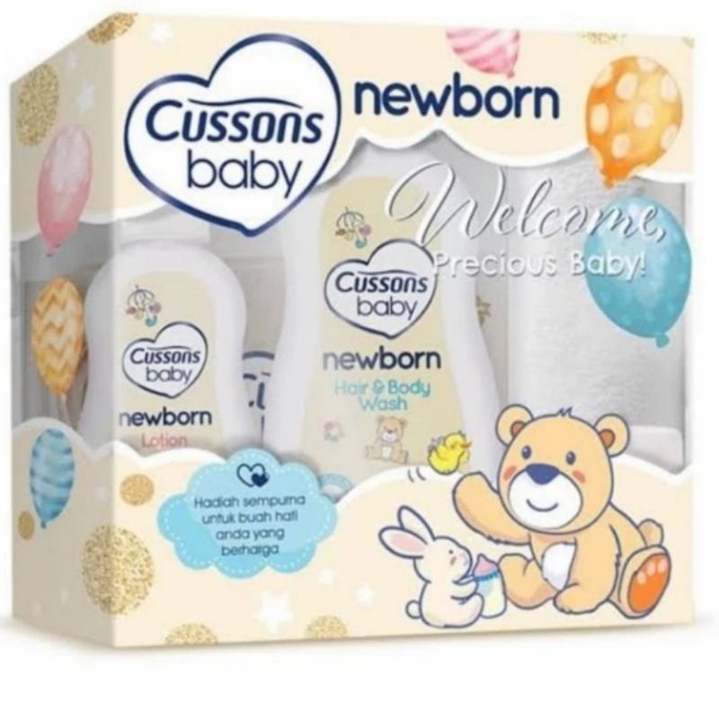 Jual Cussons Baby Newborn Gift Pack gift set cusson gift box paket bayi ...