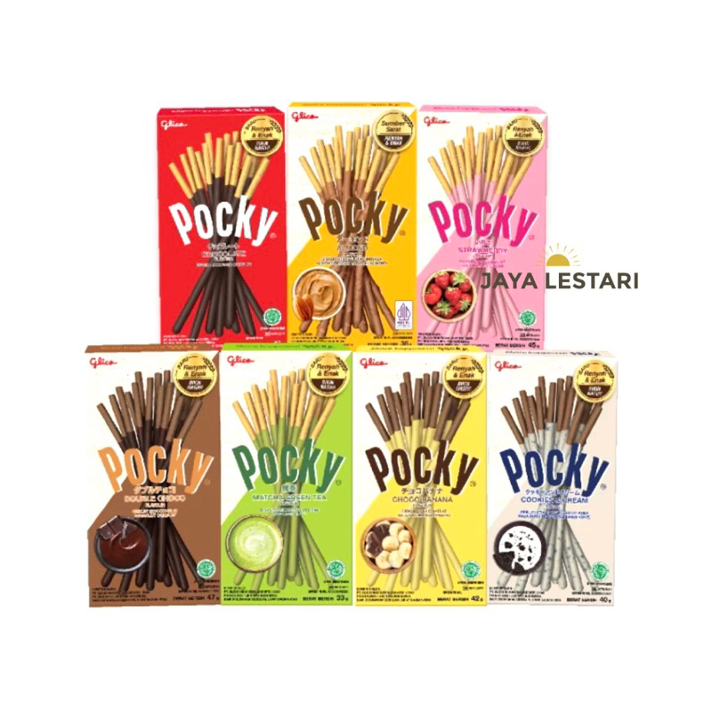 Jual Glico Pocky Stick Biscuit (10 Varian Rasa) | Shopee Indonesia