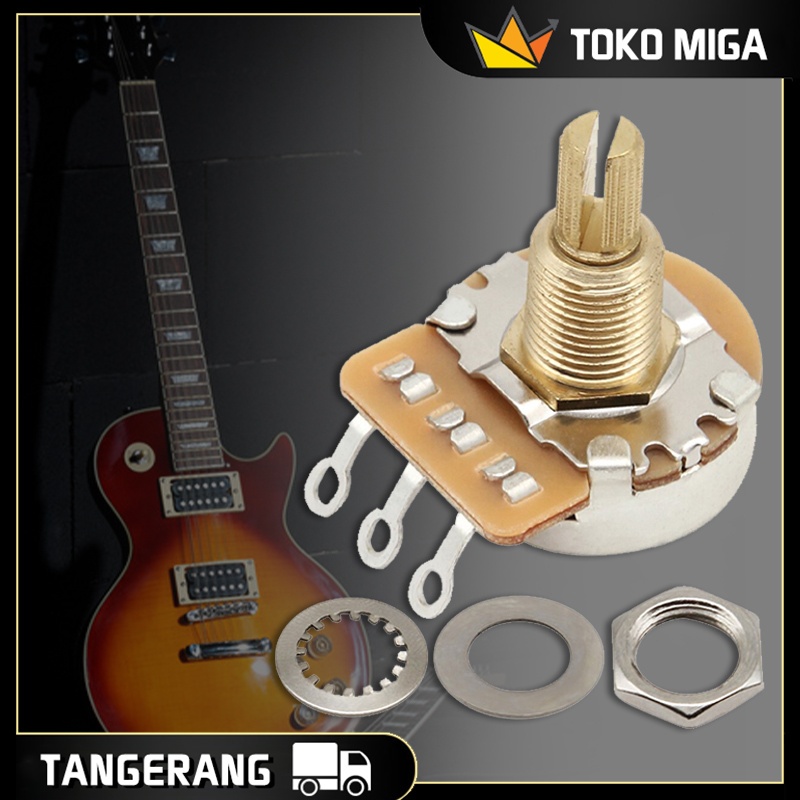 Jual Potensio Gitar Listrik Original Copper Shaft Pot Potensio Gitar 250k/500k Potensio Bass ...