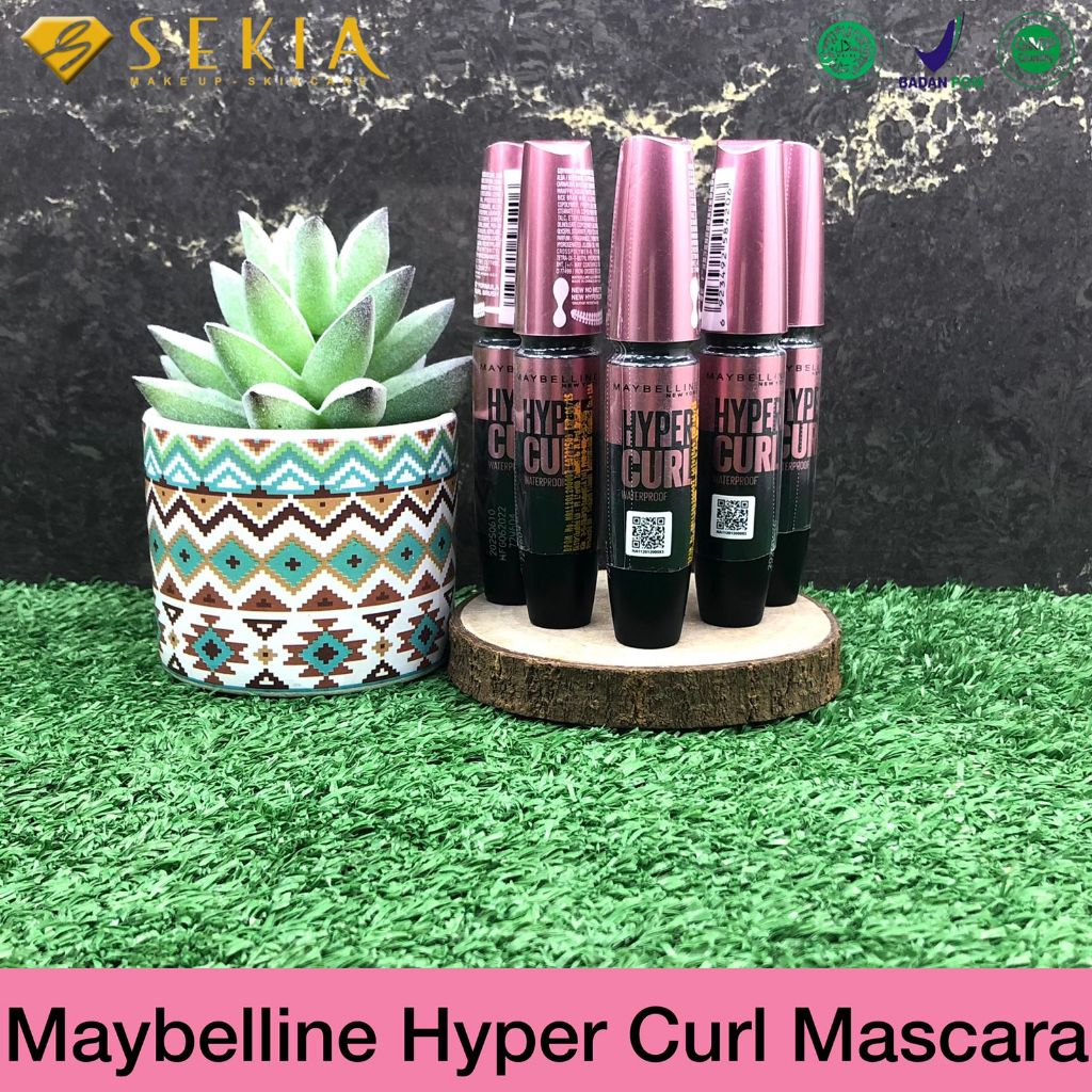 Jual Maybelline Mascara HyperCurl 100% Original / MASCARA WATERPROOF ...