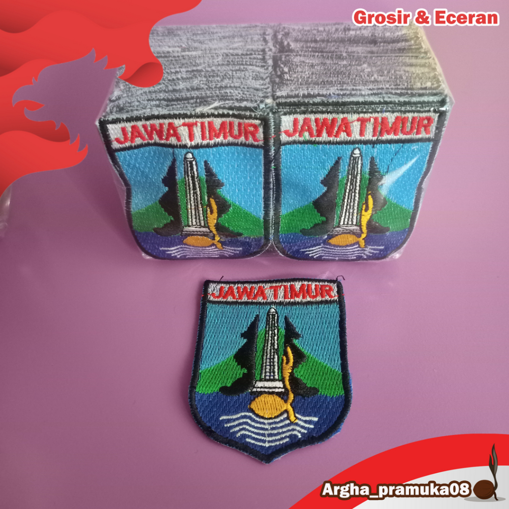 Jual Bed Badge Kwarda Full bordir Jawa Lengkap Jateng Jatim Jabar dll ...