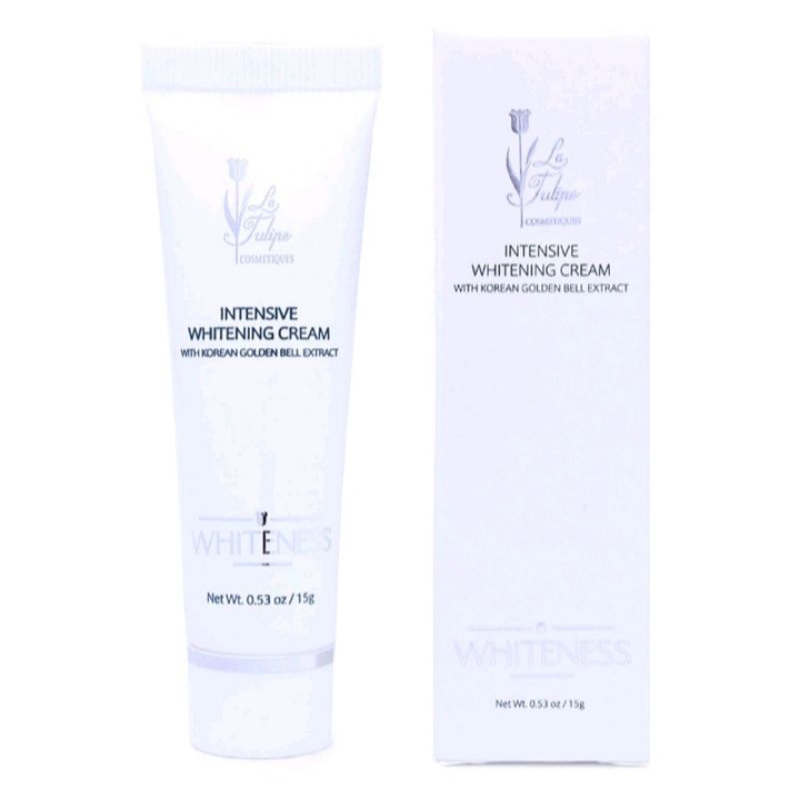 Jual La Tulipe Whiteness Intensive Whitening Cream 15g | Shopee Indonesia