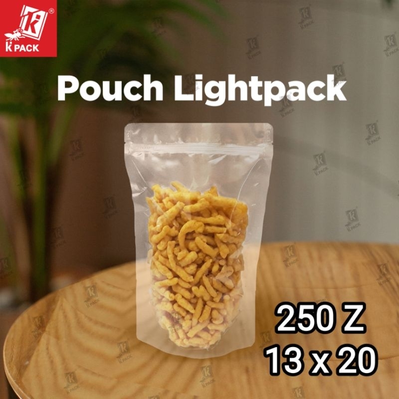 Jual standing pouch transparan 13x20 cm (isi 100pcs) KPACK | Shopee ...