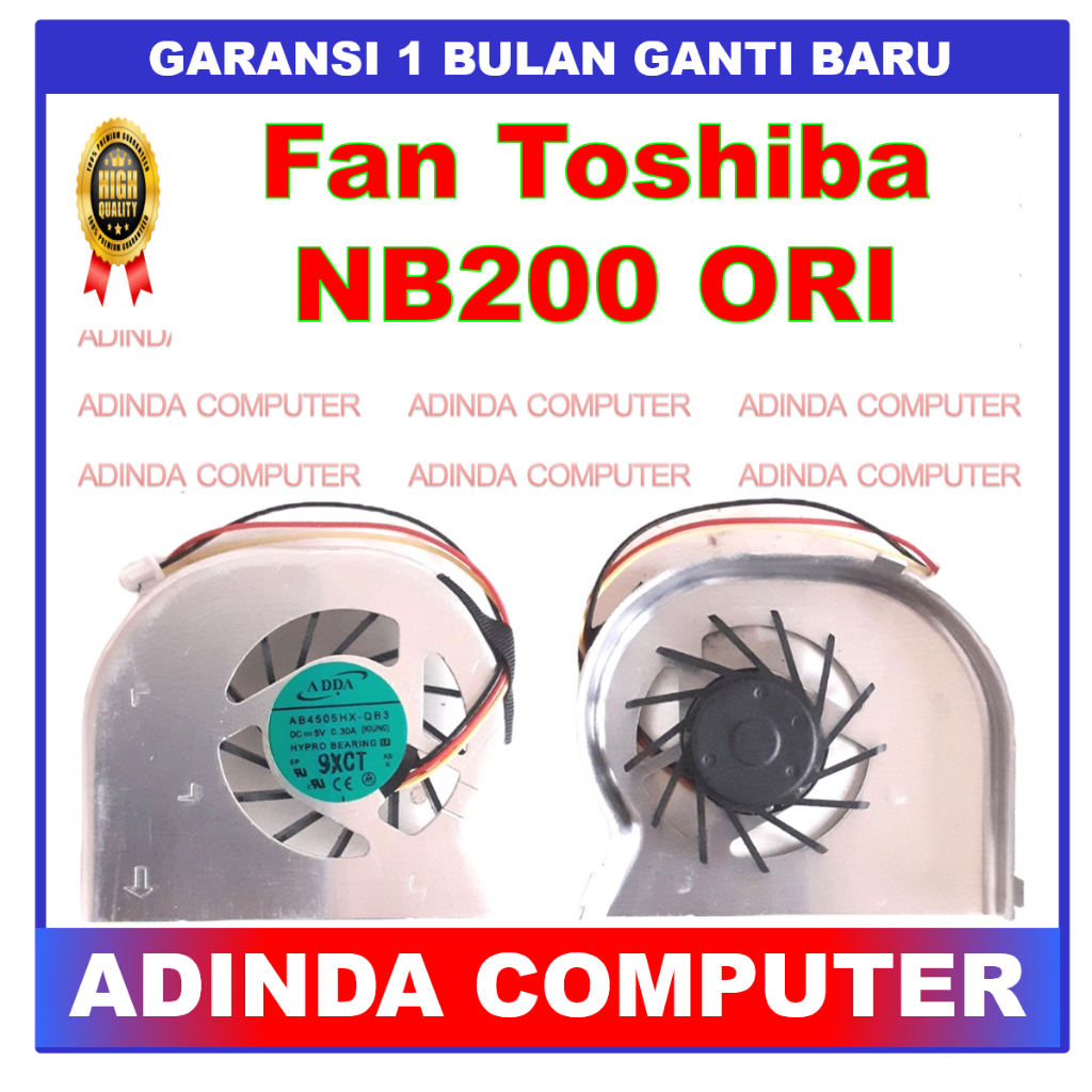 Jual Fan Toshiba NB200 NB210 NB255 NB201 NB205 NB250 ORI | Shopee Indonesia