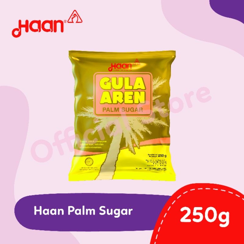 Jual Haan Gula Aren Asli Palm Sugar 250 Gram Halal | Shopee Indonesia