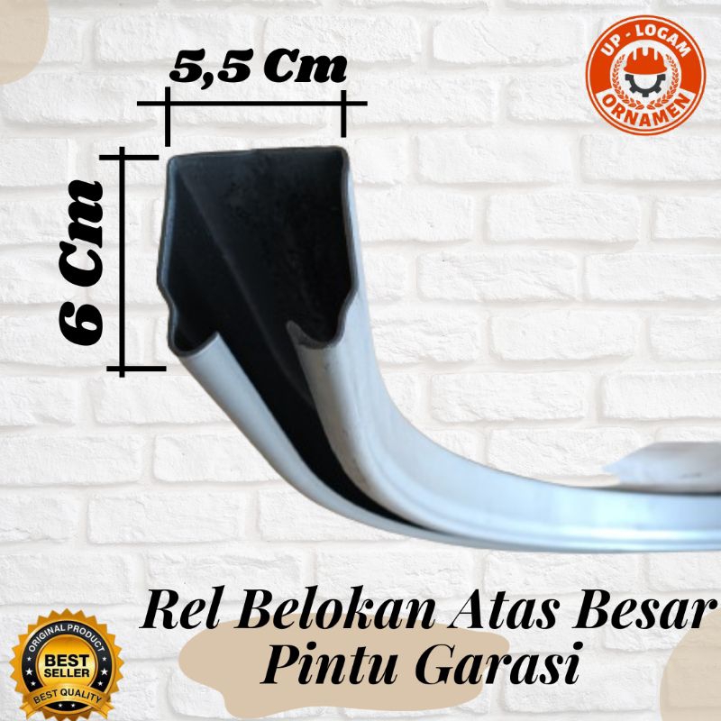 Jual Belokan atas Besar henderson / belokan rel / aksesoris pagar ...
