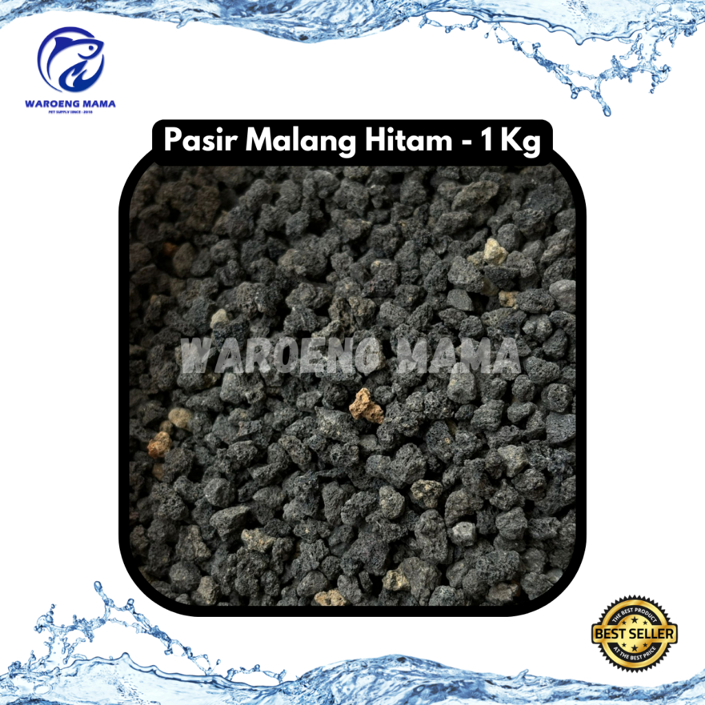 Jual Pasir Malang Hitam 1 Kg Aquarium Aquscape | Shopee Indonesia