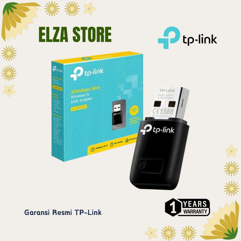 Jual Tp-Link TL-WN823N 300Mbps Mini Wireless N USB Adapter WN823N 823N ...