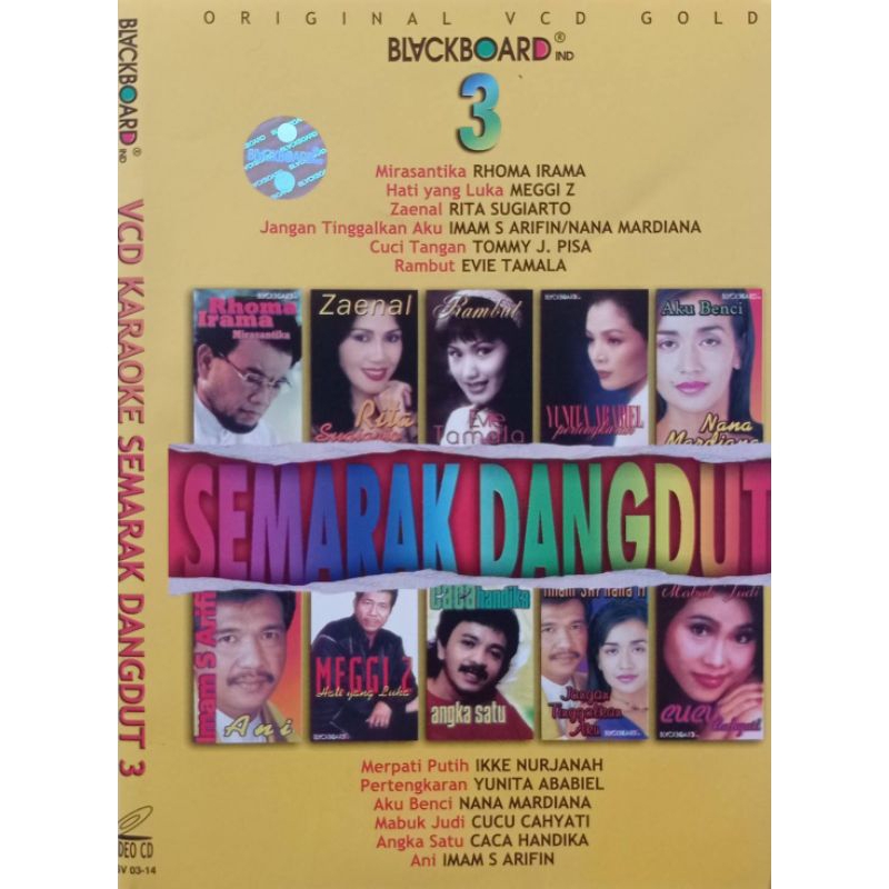 Jual VCD ORIGINAL SEMARAK DANGDUT 3 | Shopee Indonesia