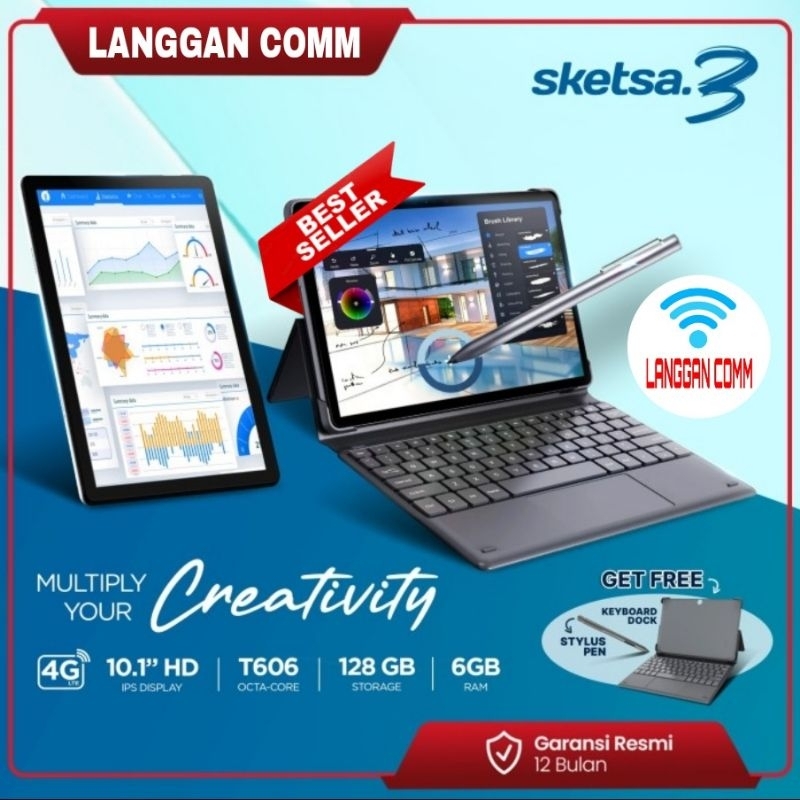 Jual Fullset Advan Sketsa 3 Advan Tab Sketsa 3 Tab Sketsa3 6/128 ...