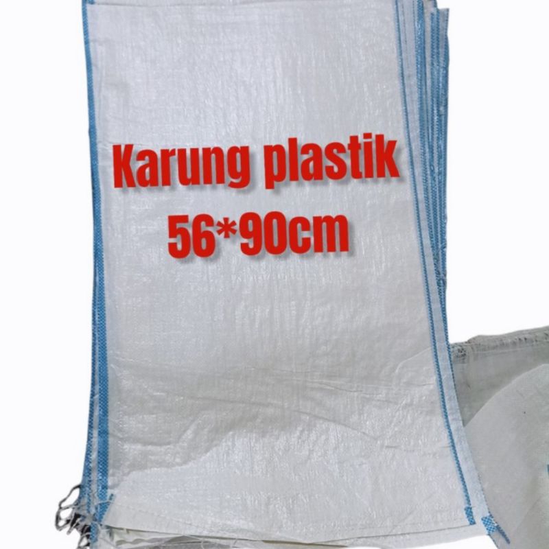 Jual karung plastik 50 kg ukuran 56 x 90 50 pcs | Shopee Indonesia