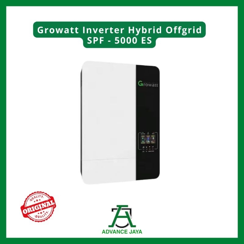 Jual Growatt Off Grid Inverter SPF 5000 ES HYBRID Include Wifi Module ...