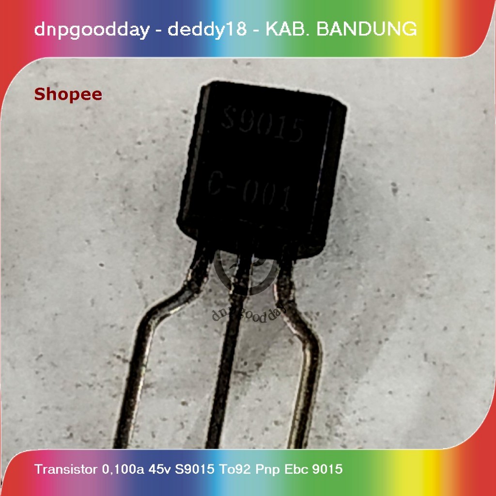 Jual transistor 0,100a 45v s9015 to92 pnp ebc 9015 | Shopee Indonesia