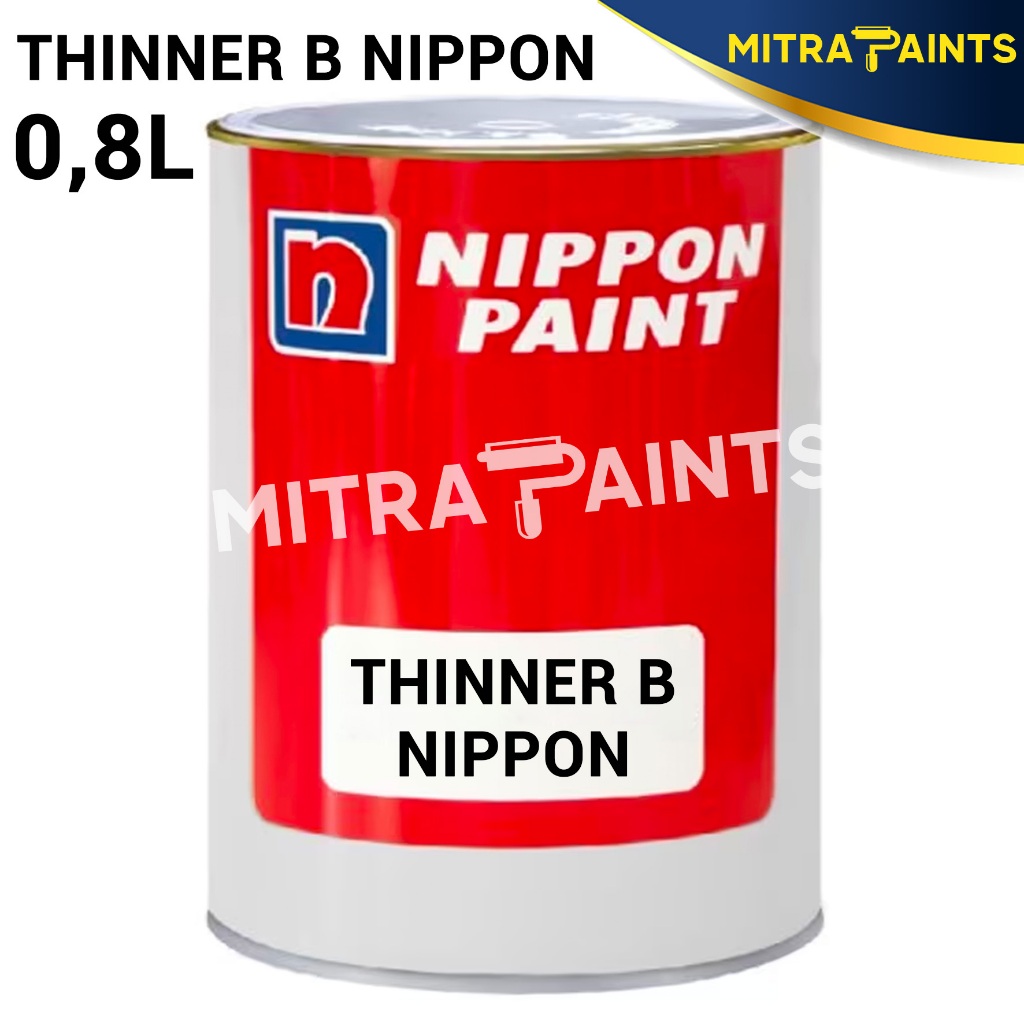 Jual THINNER B NIPPON PAINT 0,8 LITER / PENGENCER CAT SINTETIS / PELARUT CAT MINYAK | Shopee ...