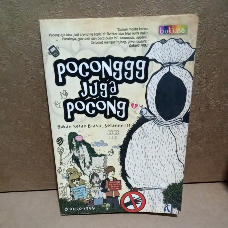 Jual Buku Original POCONGGG JUGA POCONG POCONG BUKAN SETAN BIASA ...