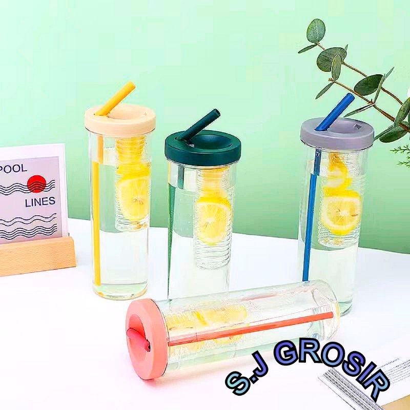 Jual Botol infused water 700ml / Botol Saringan/ Tumblr Cup Infused ...