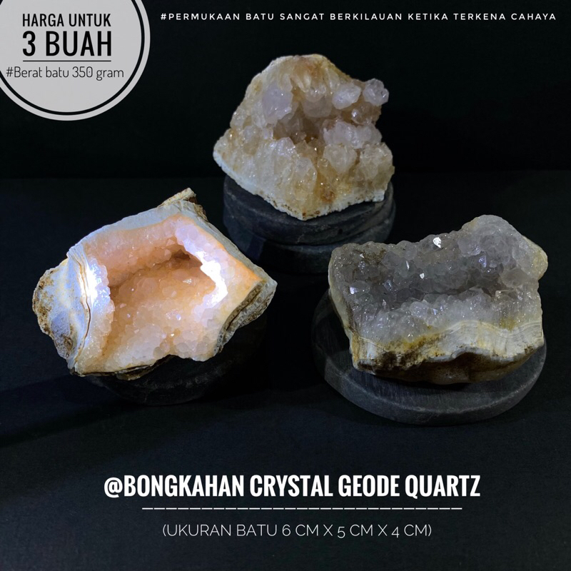 Jual Batu Crystal Geode Amethys Quartz L29 atau Batu Kristal Quartz ...