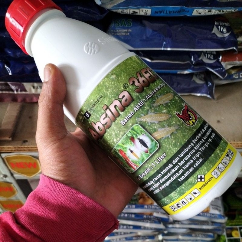 Jual Insektisida Absina 36 EC 1000 ml Untuk Mengendalikan Hama Thips ...