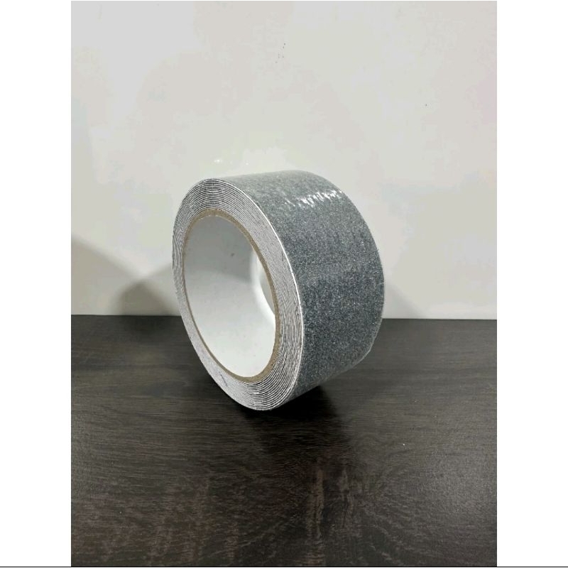 Jual Anti Slip Tape Lakban anti Licin sticker safety lantai tangga abu abu 5cm x 5m (DSL ...