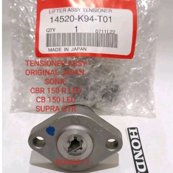 Jual 14520-K94-T01 TONJOKAN KETENG TENSIONER LIFTER ASSY SONIC CBR 150 LED CB 150 LED SUPRA GTR ...