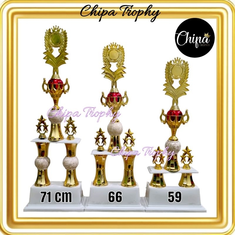 Jual PIALA SET KAKI 2 MARMER / TROPHY MURAH DAPAT 3 | Shopee Indonesia