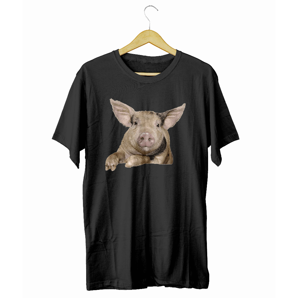 Jual Kaos Gambar Hewan Babi Asli Kaos Anak Dan Dewasa Cotton Combed ...