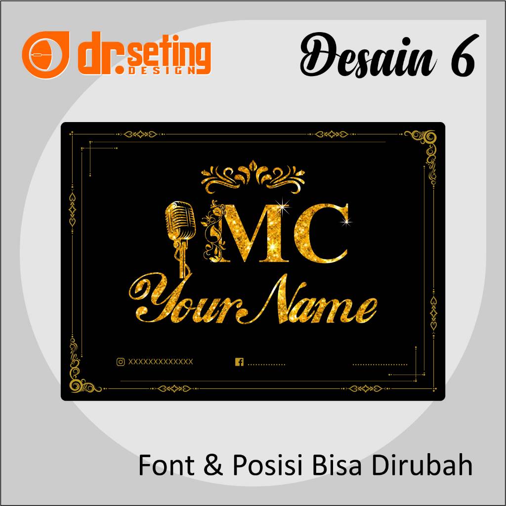 Jual CUE CARD MC AKRILIK / Q CARD PEMBAWA ACARA / PENATA ACARA | Shopee ...