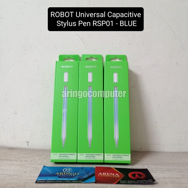 Jual Accessories ROBOT Universal Capacitive Stylus Pen RSP01 - BLUE ...
