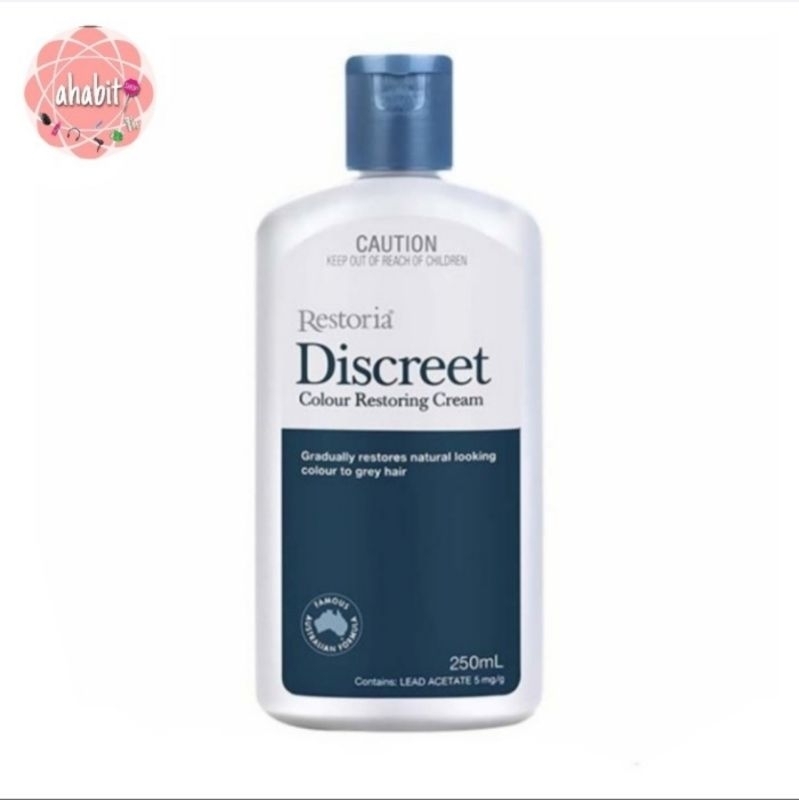 Jual RESTORIA Discreet Colour Restoring Cream-250ml Original Made In ...