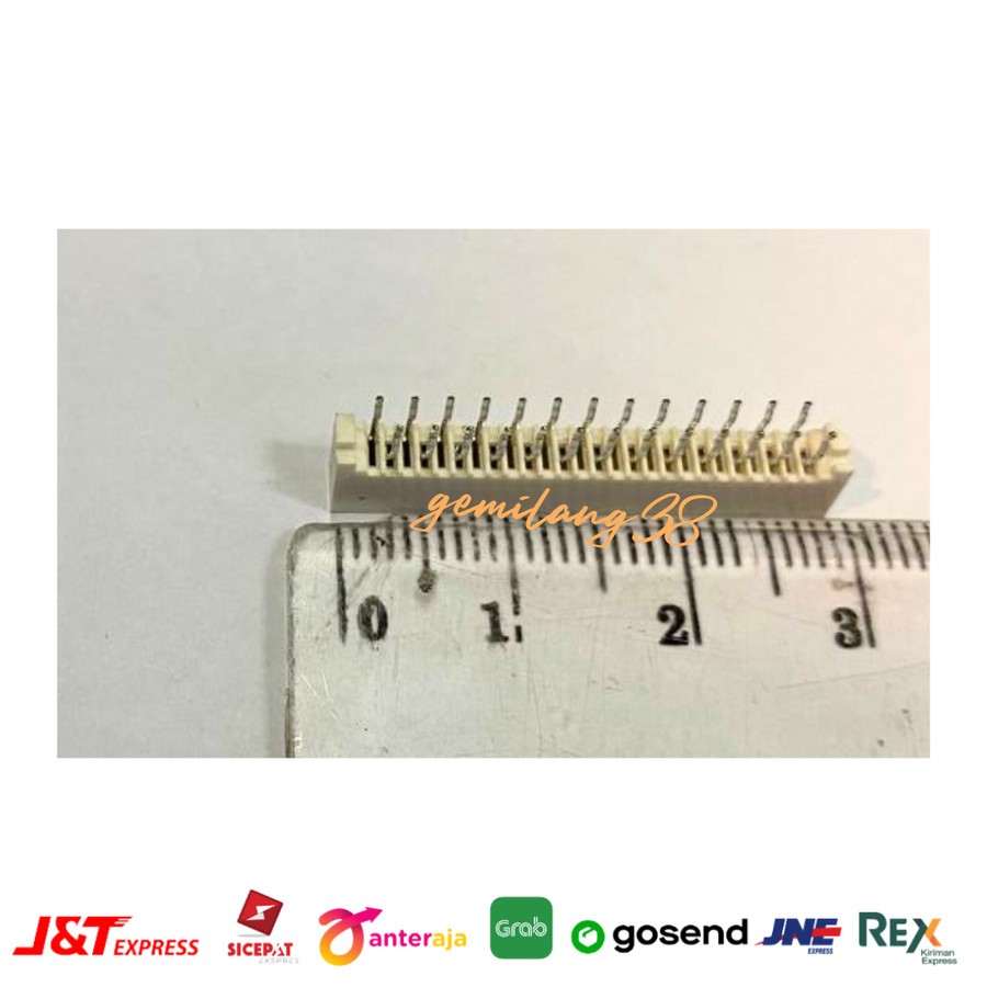 Jual Soket Konektor 26 pin SDG 1.0 mm Socket Kabel Flexible FFC FPC 26 ...